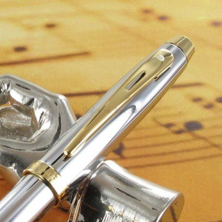 Stylo Bille Sheaffer® "Serie 100" Chrome Doré