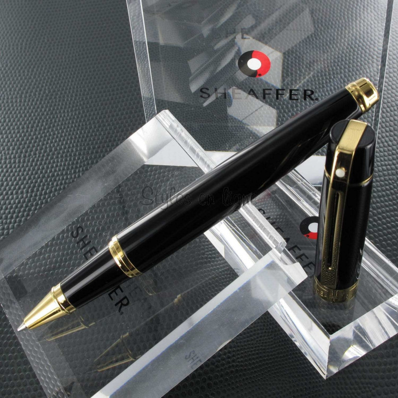 Stylo Roller Sheaffer® "Serie 300" Noir et Doré